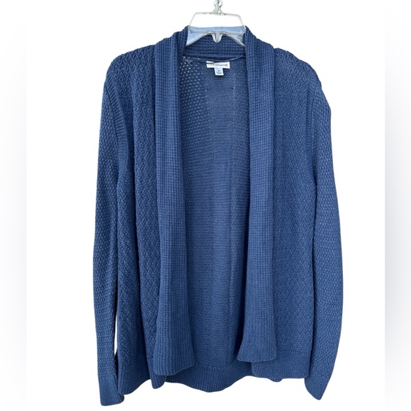 croft & barrow | Sweaters | Croft Barrow Blue Openfront Cardigan | Poshmark
